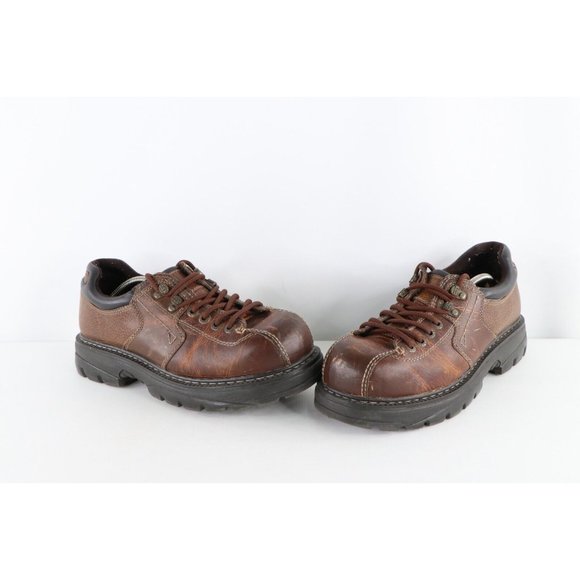 GBX | Shoes | Vintage Grunge Goth Mens 5 Distressed Chunky Leather ...
